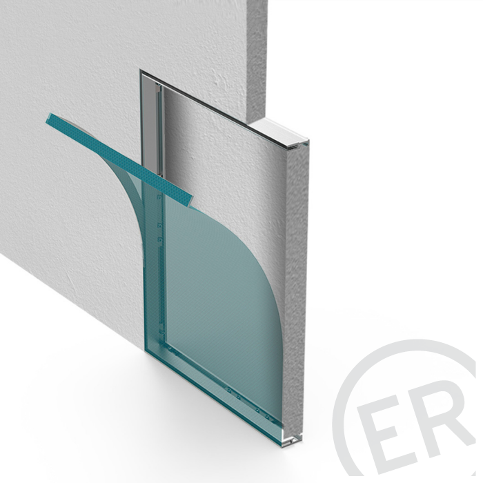 Tex-Frame als Einbaurahmen